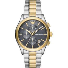Emporio Armani Uhr Herren Gr&ouml;&szlig;e One Size gold / schwarz / silber