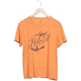 Polo Ralph Lauren T-Shirt Herren Gr&ouml;&szlig;e L Second Hand orange