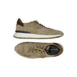 Floris van Bommel Sneaker Herren Gr&ouml;&szlig;e 47 Second Hand beige