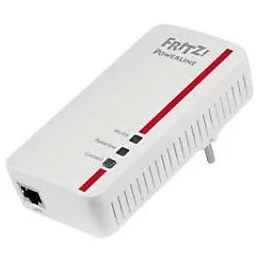 AVM FRITZ! 1260E Powerline-Adapter 1200 Mbit/s WLAN AC (bis 866 MBit/s brutto, 5 GHz) und N (bis 400 MBit/s brutto, 2,4 GHz) verbindet PC, Tablet, Smartphone, Drucker und andere netzwerkf&auml;hige Ger&auml;te