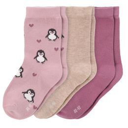 Topomini 3 Paar Baby Socken mit Bio-Baumwolle