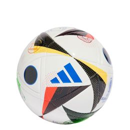 adidas Performance Ball 'Fussballliebe League' Herren Größe 4 blau / gelb / schwarz / weiß