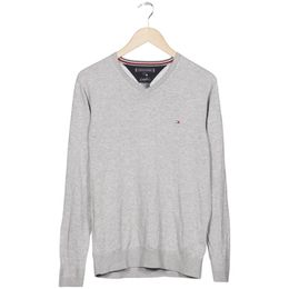 Tommy Hilfiger Pullover Herren Gr&ouml;&szlig;e M Second Hand grau