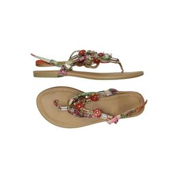 Buffalo London Sandalen Damen Gr&ouml;&szlig;e 36 Second Hand silber