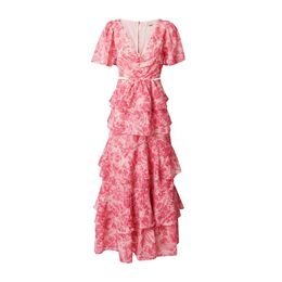 Coast Kleid Damen Gr&ouml;&szlig;e 42 rosa / altrosa / wei&szlig; Winterkleid