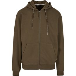 INDICODE Jeans Zip-Up Hoodie 'Ponto' male Green size XS