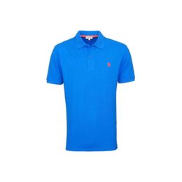 U.S. Polo Assn. Poloshirt Herren Größe XXXL blau / pink