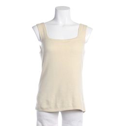 Iris von Arnim Top / Seidentop Damen Gr&ouml;&szlig;e L Second Hand beige