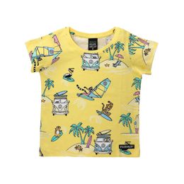 Villervalla Shirt 'Surf Lemon' boy Yellow size 128