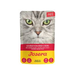 Josera Pat&eacute; Gulasch vom Rind & Huhn Katzen-Nassfutter getreidefrei 16x85g
