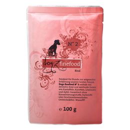 Dogz finefood No. 2 Rind Hunde-Nassfutter getreidefrei 12x100g