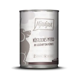MjAMjAM Pferd an ged&auml;mpftem K&uuml;rbis 6x400g