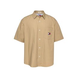 Tommy Jeans Button Up Shirt male Beige size XL