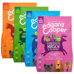 Edgard & Cooper Adult Probierpaket Hunde-Trockenfutter getreidefrei 4x2,5kg