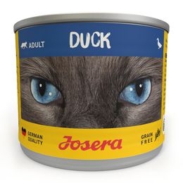 Josera Nassfutter Duck Katzen-Nassfutter getreidefrei 6x200g