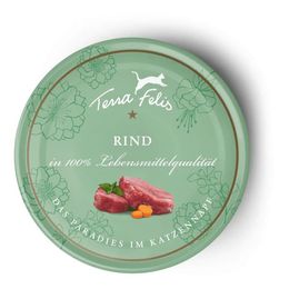 Terra Felis Rind Katzen-Nassfutter getreidefrei 12x80g