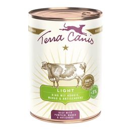 Terra Canis Light - Rind mit K&uuml;rbis 6x400g