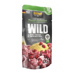 Belcando Finest Selection Wild mit Hirse & Preiselbeeren Hunde-Nassfutter mit Vitaminen 12x125g