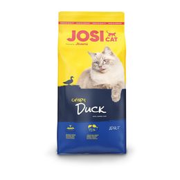 JosiCat Crispy Duck Katzen-Trockenfutter ohne Zuckerzusatz 650g