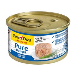 Gimdog Little Darling Pure Delight Thunfisch Hunde-Nassfutter getreidefrei 12x85g