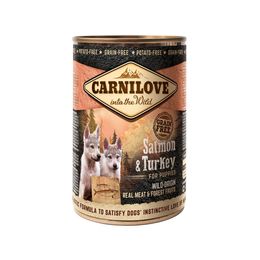 Carnilove Puppy Salmon & Turkey Hunde-Nassfutter getreidefrei 6x400g
