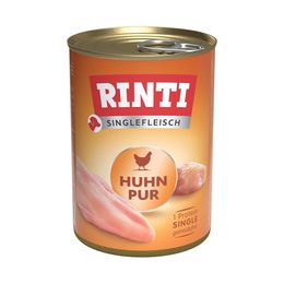 Rinti Singlefleisch Huhn pur Hunde-Nassfutter getreidefrei 12x400g