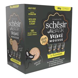 Schesir Cat Mixpaket Mousse 12 x 80 g