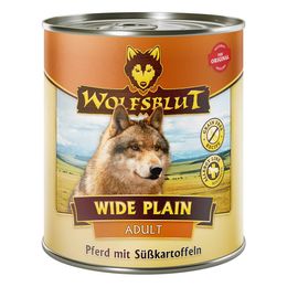 Wolfsblut Wide Plain Adult Hunde-Nassfutter getreidefrei 6x800g