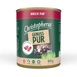 CHRISTOPHERUS Pur &ndash; Hirsch 6x800g
