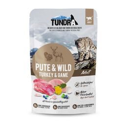 Tundra Cat Pouchpack Pute & Wild Katzen-Nassfutter getreidefrei 16x85g