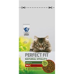 Perfect Fit Natural Vitality Adult 1+ mit Rind und Huhn Katzen-Trockenfutter mit Tier&auml;rzten entwickelt 6kg