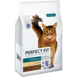 Perfect Fit Katze Sterile 1+ Katzen-Trockenfutter Huhn f&uuml;r sterilisierte Katzen 7kg