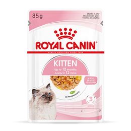 48x85g Royal Canin KITTEN Nassfutter in Gelee f&uuml;r K&auml;tzchen