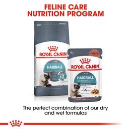 Royal Canin HAIRBALL CARE Trockenfutter 2kg + Nassfutter 12x85g