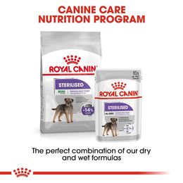 Royal Canin STERILISED MINI 8kg + STERILISED Mousse 12x85g