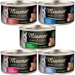 Miamor Feine Filets Katzen-Nassfutter Mixpaket 120x80g