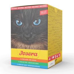 Josera Filet Multipack Katzen-Nassfutter getreidefrei 6x70g