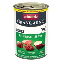 animonda GranCarno Adult mit Hirsch + &Auml;pfeln 6x400g