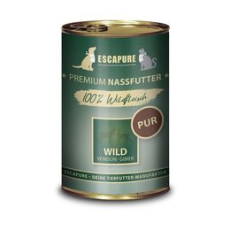 Escapure Wild PUR Hunde-Nassfutter getreidefrei 6x400g