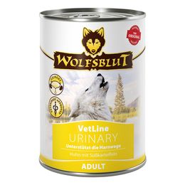 Wolfsblut VetLine Urinary - Huhn Hunde-Nassfutter zur Unterstützung der Harnwege 6x395g