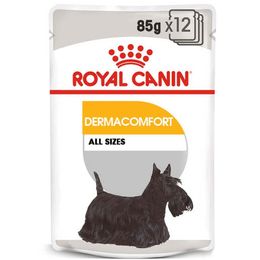 Royal Canin DERMACOMFORT Nassfutter f&uuml;r Hunde mit empfindlicher Haut 12x85g