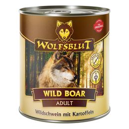 Wolfsblut Wild Boar Adult Hunde-Nassfutter getreidefrei 6x800g