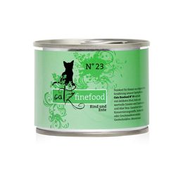 6x200g Catz Finefood - No. 23 Rind & Ente