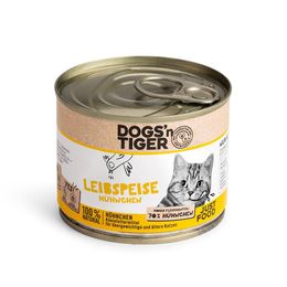 6x200g Dogs'n Tiger Leibspeise Nassfutter Huhn