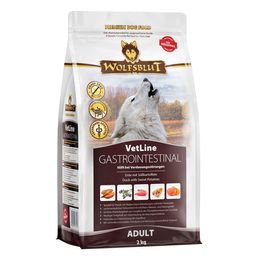 Wolfsblut VetLine Gastrointestinal Ente Hunde-Trockenfutter unterstützt die Verdauung 2kg