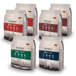 Venandi Animal Probierpaket Katzen-Trockenfutter getreidefrei 6x300 g