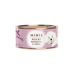 Terra Canis Minis - Wild mit Kartoffel und Apfel Hunde-Nassfutter getreidefrei 18x100g