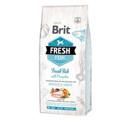 Brit Fresh Adult Large Breed - Fish - Muscles & Joints Hunde-Trockenfutter getreidefrei 12kg