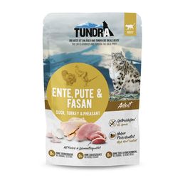 Tundra Cat Pouchpack Ente, Pute & Fasan Katzen-Nassfutter getreidefrei 16x85g
