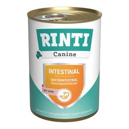Rinti Canine Intestinal Rind Hunde-Nassfutter Di&auml;tfutter 6x400g